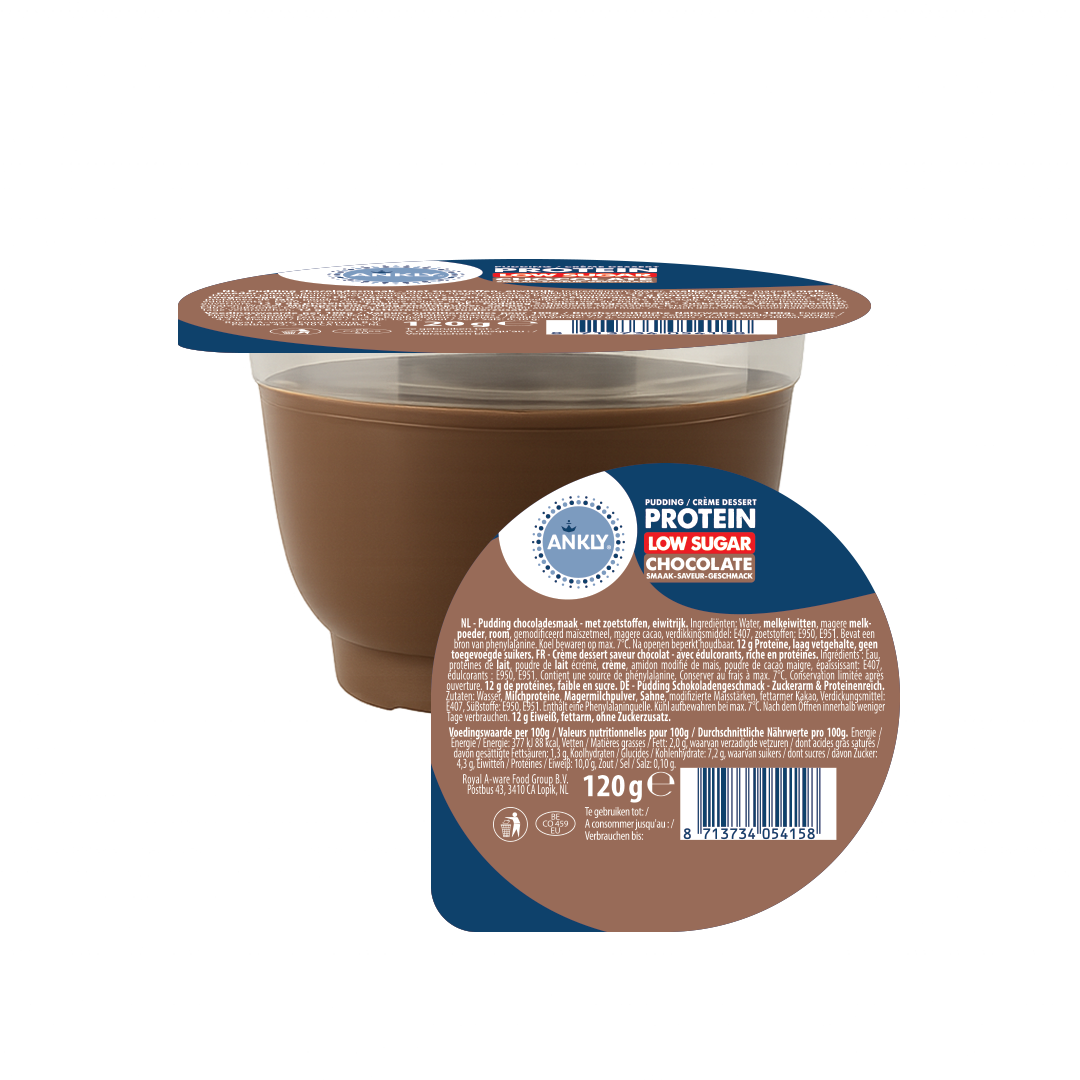 Chocolate Pudding - High protein, low sugar - ANKLY®